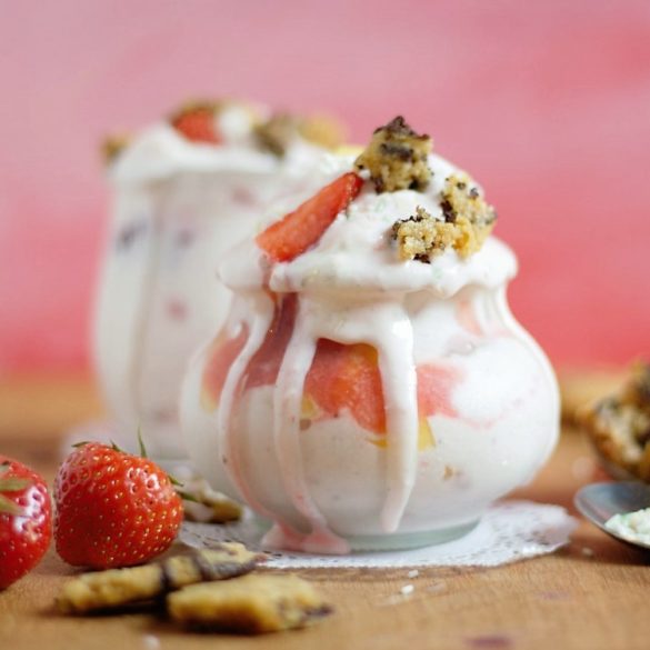 Erdbeerkuchen mit Pudding und der beste Tortenboden für Erdbeerkuchen